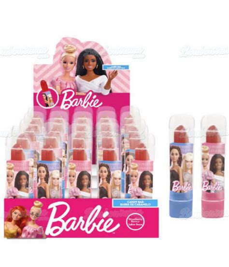 Lipstick Barbie Strawberry In Wholesale Packing X 20 Pcs