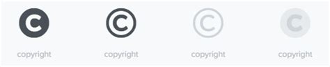 Copyright Icon · Issue 1205 · Twbsicons · Github