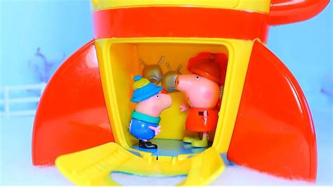 Свинка Пеппа Новогоднее Приключение На Детской Площадке 1 серия Мультики для детей Youtube