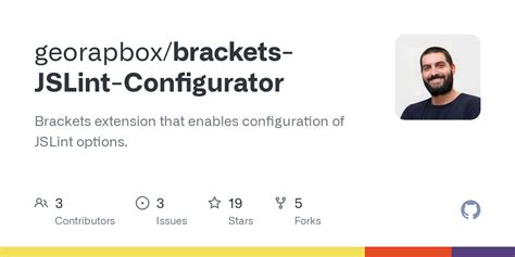 Github Georapboxbrackets Jslint Configurator Brackets Extension