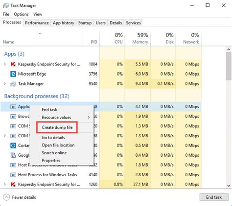 How To Create Dump File When Software Freezes Or Stops Responding