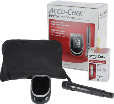 Glukometr Accu Chek Performa Nano novinka za skvělou cenu Unizdrav cz