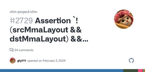 Assertion `srcmmalayout Andand Dstmmalayout Andand Unexpected Mma Mma