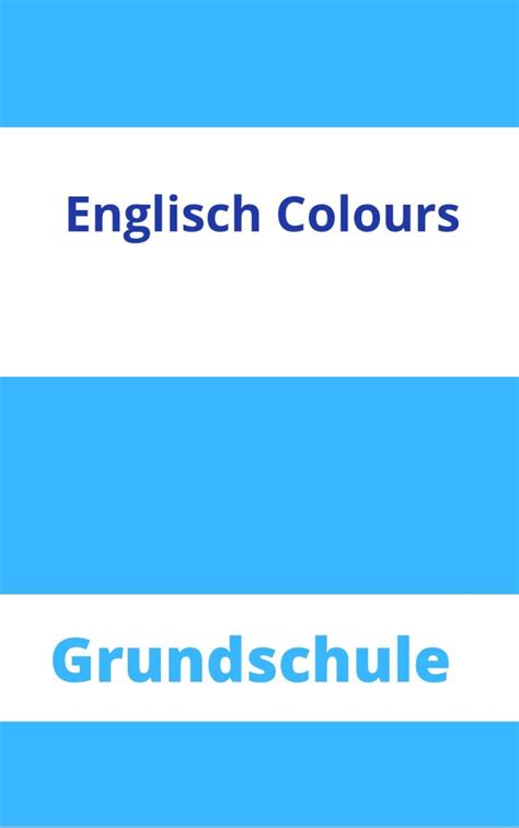 Hobbies Englisch Grundschule Arbeitsblätter Übungen