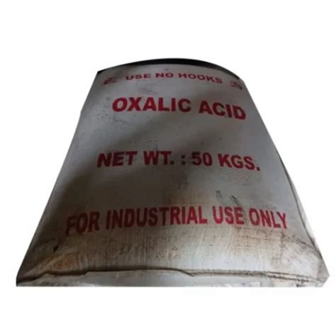 White Oxalic Acid Powder For Industrial 50 Kg At ₹ 60kilogram In