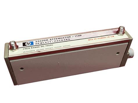 Keysight Agilent HP 33320H Coaxial Step Attenuator