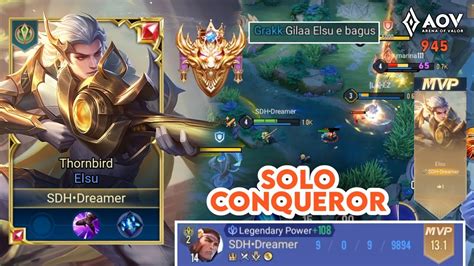 Gas Top Server Gak Nih Top Elsu Gameplay Arena Of Valor Youtube