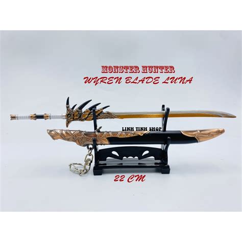 Móc Khóa Trưng Bày Monster Hunter Wyren Blade Luna Shopee Việt Nam