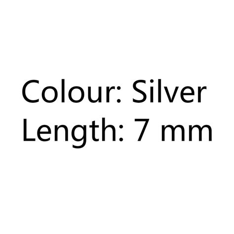 10pcsset Flat Screw Rivet Head Hardware Carbon St Grandado