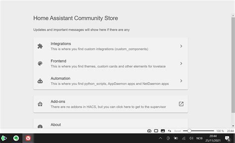 I Need A Small Step Of Information For My Hacs Install Configuration