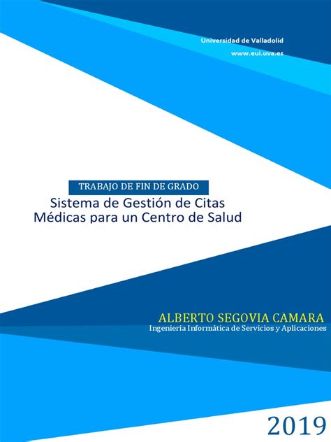 Sistema De Gestión De Citas Médicas Para Un Centro De Salud Pdf