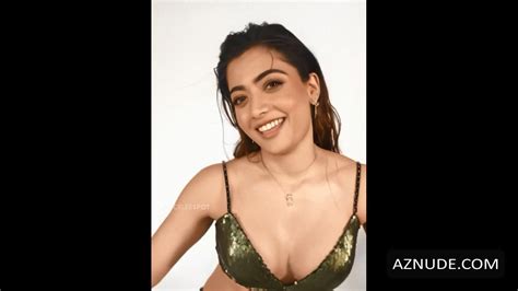 Rashmika Mandanna Sensual Photoshoot Video Clip AZNude