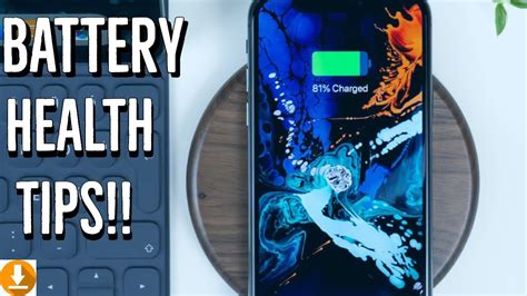 How To Keep Your IPhone Battery Health At 100 2019 YouTube