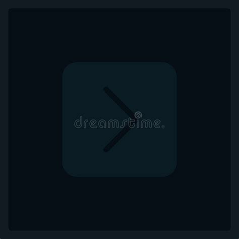 Disabled Forward Button Ui Element Template Stock Vector Illustration Of Disabled Editable