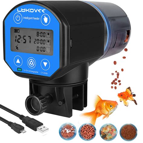Review Of Dxophiex Wifi Fish Feeder Automatic Dispenser For Aquarium