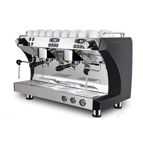 Commercial Double Head Espresso Coffee Machine Semi Automatic 817x502x452mm Adexa G3120c