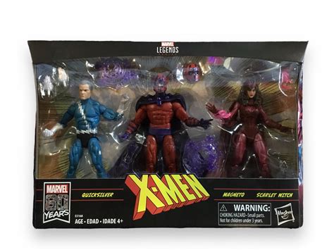 Hasbro Marvel Legends X Men Magneto Scarlet Witch Quicksilver Ma