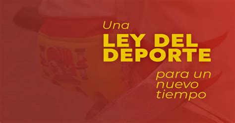 NUEVA LEY DEL DEPORTE Mancomunidad De La Ribera Izquierda Del Ebro