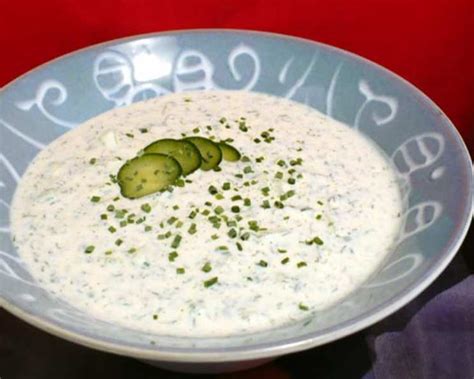 Cold Cucumber Soup Recipe Chef S Resource Recipes