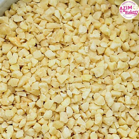 Almond Nib Usa 100g 200g 500g 1kg Almond Dice Kacang Badam