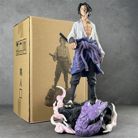 Có Sẵn 42cm Mô Hình Sasuke Nguyền Ấn And Naruto Hiền Nhân Hàng Chất