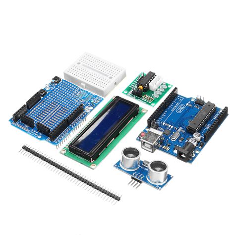 Basic Experimental Kit With Uno R3 Dc Motor Lcd1602 Display For Arduino