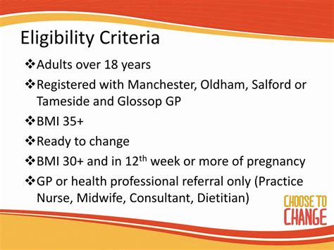 Ppt Eligibility Criteria Powerpoint Presentation Free Download Id3481196