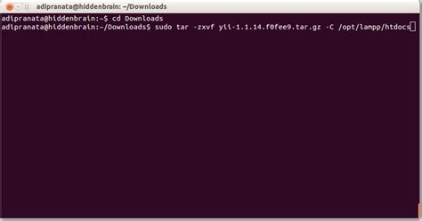 Instalasi Yii Framework Di Linux Ubuntu 4dipranat4 Notes