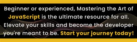 Mastering The Art Of Javascript A Comprehensive Guide To