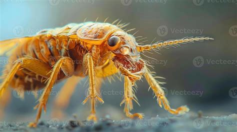 A Close Up Photograph Of A Large Cockroach Like Insect With A Squishy