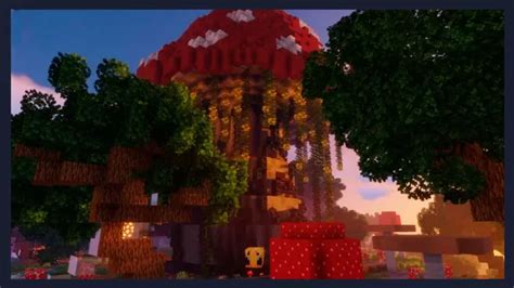 Карта Грибной дом для Minecraft на Android