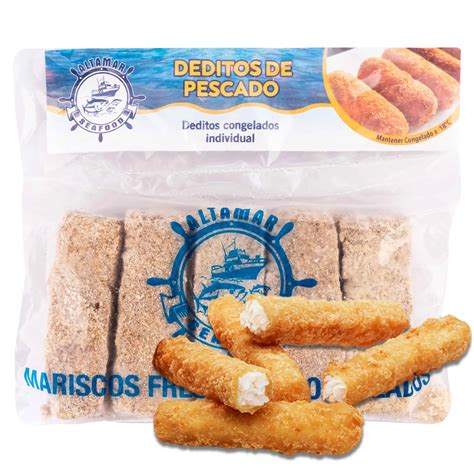 Dedos De Pescado Congelados Deliciosos Y Prácticos Dia De Pesca