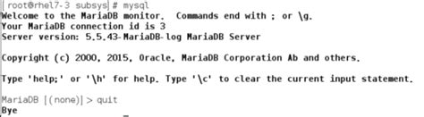 linux下安装 使用mariadb linux安装mariadb csdn博客
