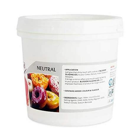 Blossom Edible Glazing Gel Neutral 1 Kg Jiomart