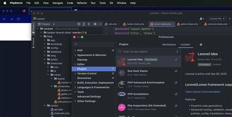 Bug Cannot Run Laravel Idea Nothing Menu Laravel Shown Issue 670