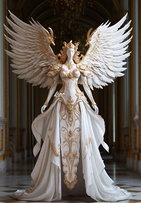 Koo On X Angel Outfit Angelic Outfits Angled Dress