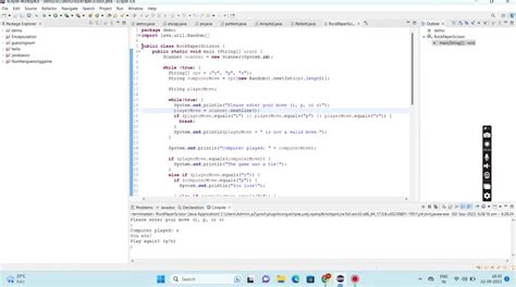Varshini R On Linkedin Task 2 Of Internpe Internship Project Rock Paper Scissor Game Using