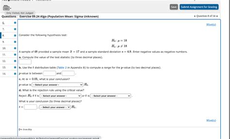 solved save submit assignment for grading only visited not