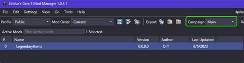 Baldur S Gate 3 Mod Manager Fix At Baldur S Gate 3 Nexus Mods And