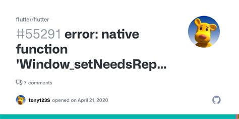 Error Native Function Windowsetneedsreporttimings 2 Arguments Cannot Be Found · Issue