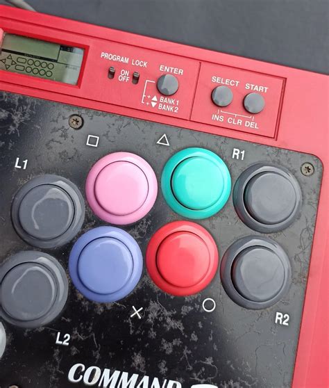 Hori Command Stick Ps Custom Slph 00071 Hps 26 Playstation 1and2