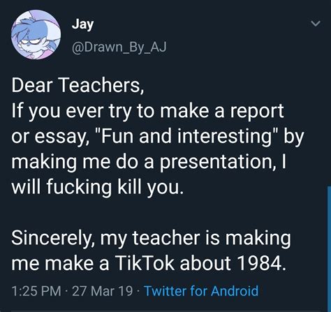 Fun Assignments R Infuriatingasfuck