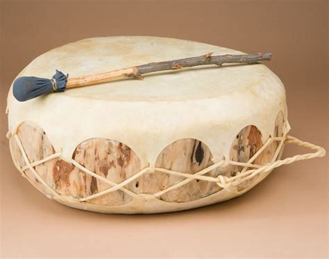 Native Tree Trunk Log Drum 16x6 5 Pd55 Drums Pueblo Pottery