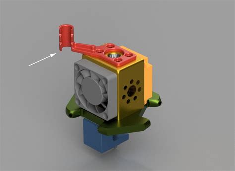 Free 3d File Anycubic Kossel Effector Cable Management・3d Printing