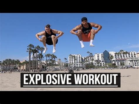 Explosive Jump Workout No Gym Required The Lost Breed YouTube