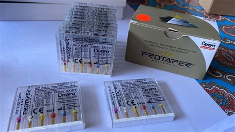 EDO Limas Plateadas Para Endodoncia Limpia Canal Radicular Mm Sx F DENSPLY