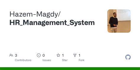 Github Hazem Magdyhrmanagementsystem