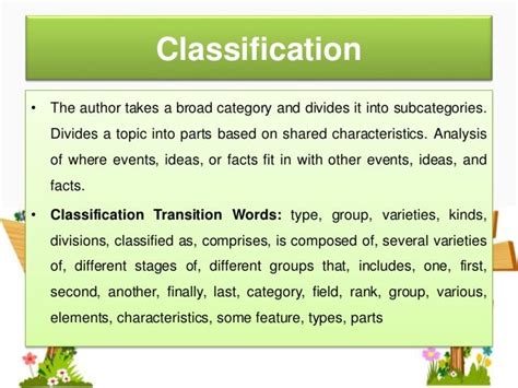 Pattern Of Organization