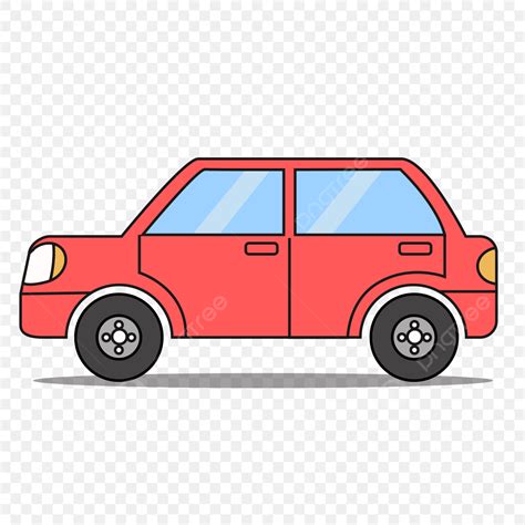 Gambar Kereta Kartun Kereta Merah Clipart Kereta Kereta Kartun Png