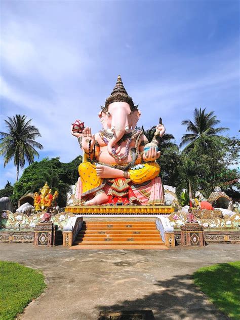 Lord Ganesh Elephant Headed Hindu God Of Beginnings Stock Image